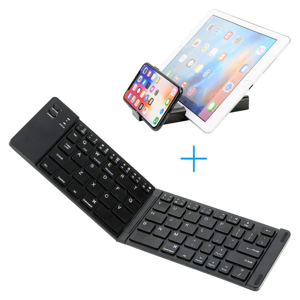 Wireless Double-folding Aluminum Keyboard EA2201 – Ergoage – Your ...